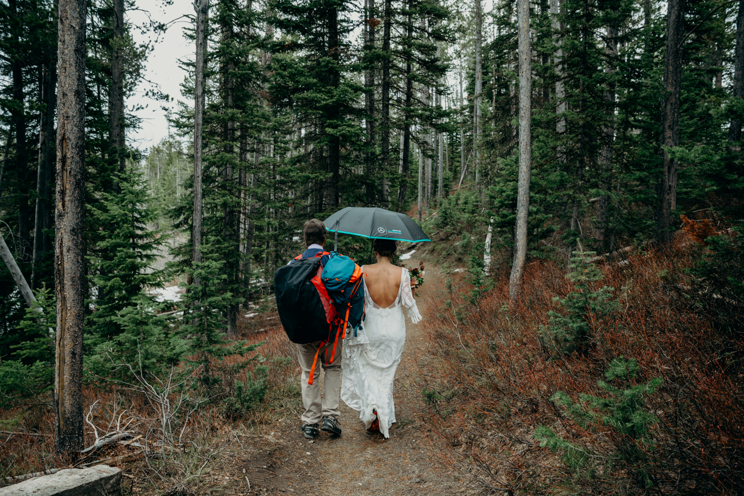 Backcountry Elopement in Grand Teton National Park | Tanner & Virginia ...