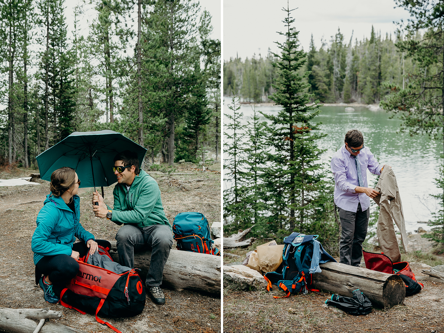 Backcountry Elopement in Grand Teton National Park | Tanner & Virginia ...