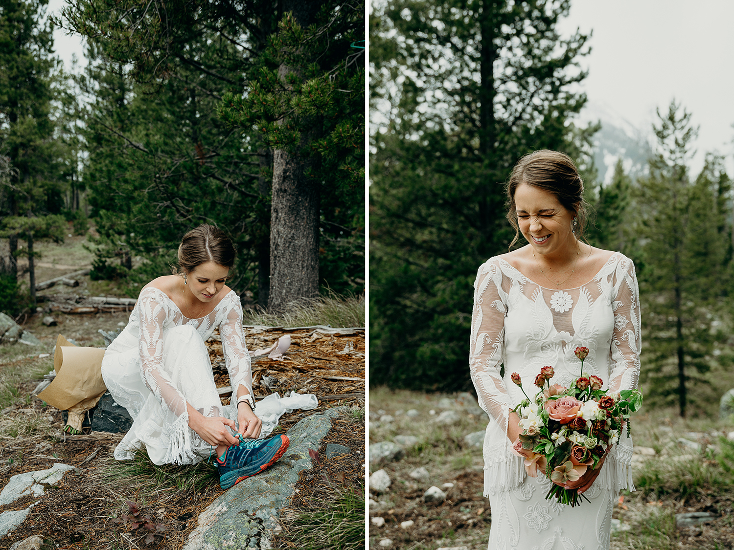 Backcountry Elopement in Grand Teton National Park | Tanner & Virginia ...