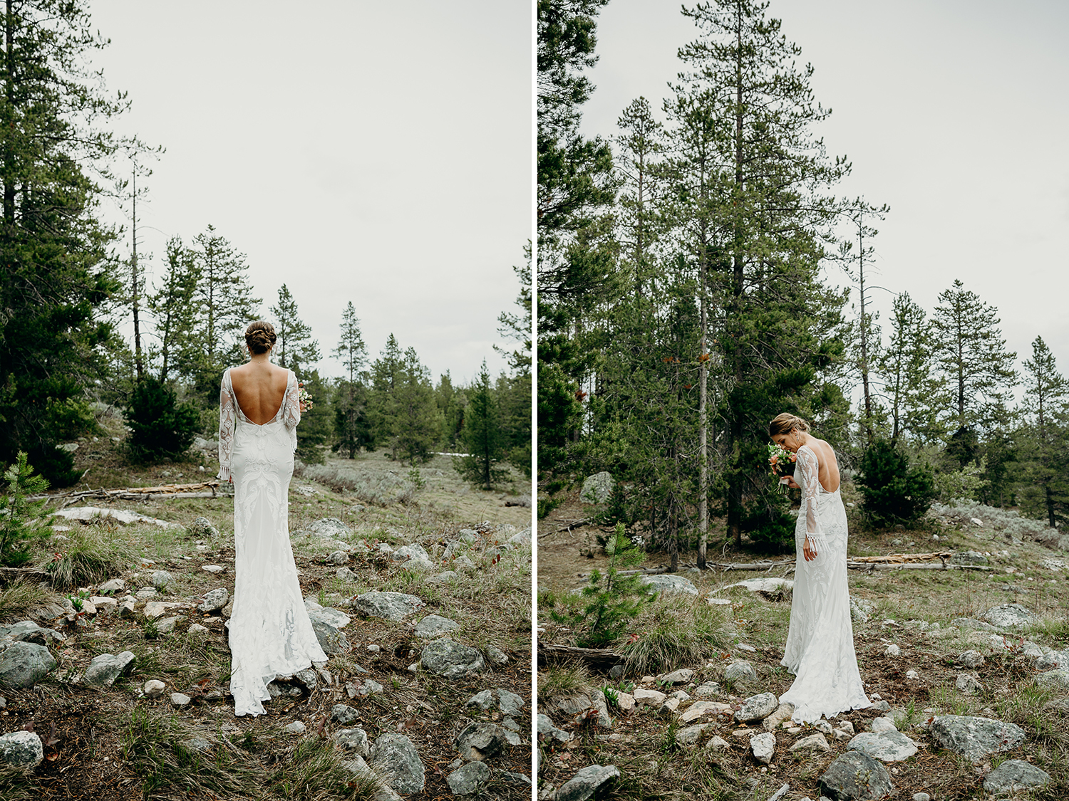 Backcountry Elopement in Grand Teton National Park | Tanner & Virginia ...