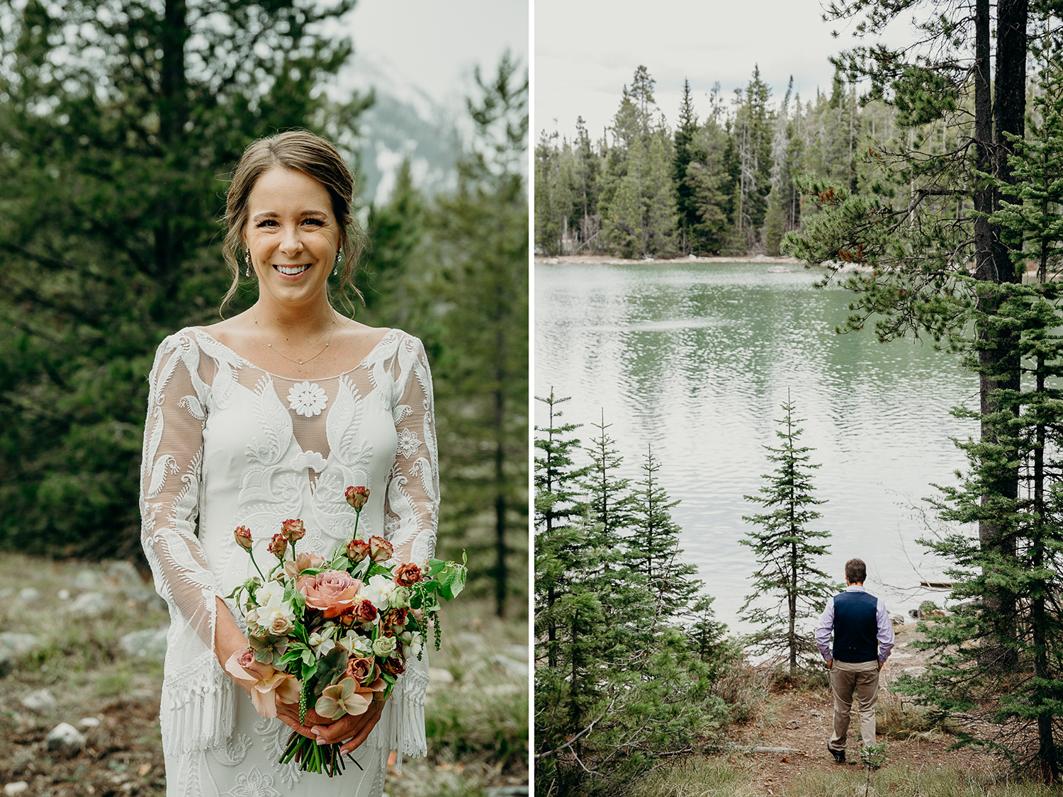 Backcountry Elopement in Grand Teton National Park | Tanner & Virginia ...